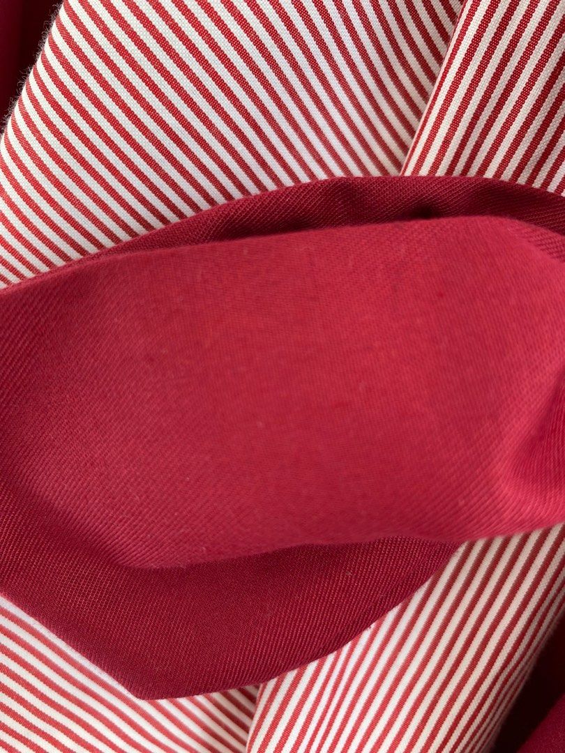 BAJU RAYA RIBBON MAROON MELATI PUTIH, Women's Fashion, Muslimah Fashion ...