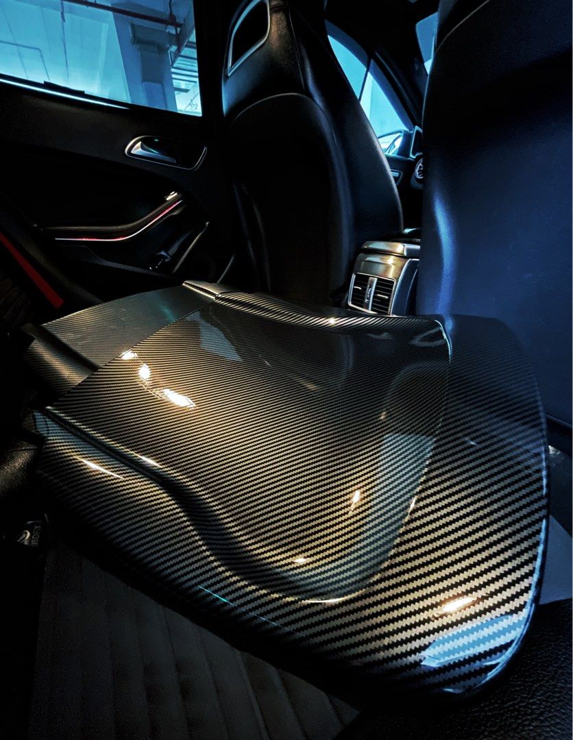 Mercedes A CLA GLA Carbon Seat Cover, Car Accessories, Accessories on ...