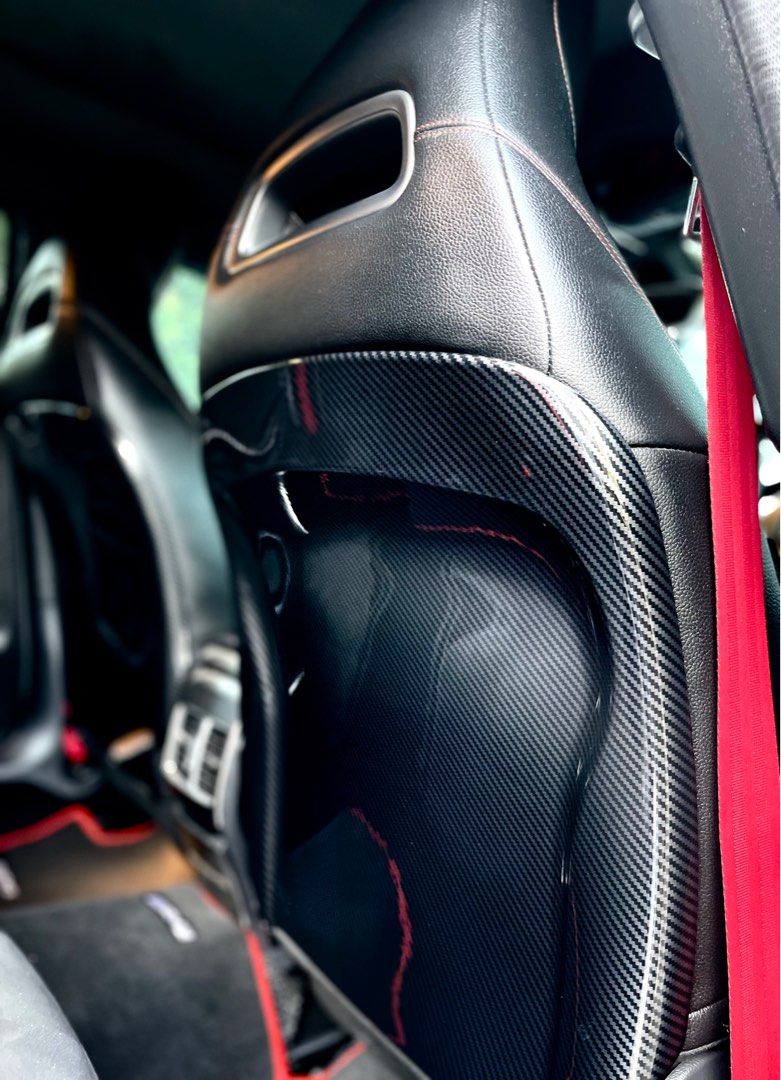 Mercedes A CLA GLA Carbon Seat Cover, Car Accessories, Accessories on ...