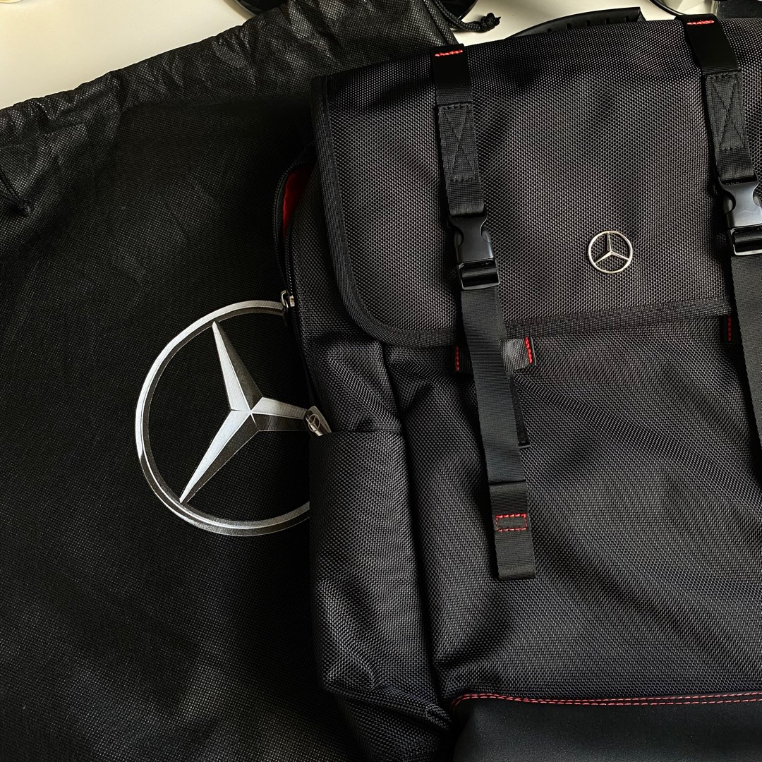 Mercedes Benz Official Merchandise Backpack Rucksack Laptop Bag, Men's ...