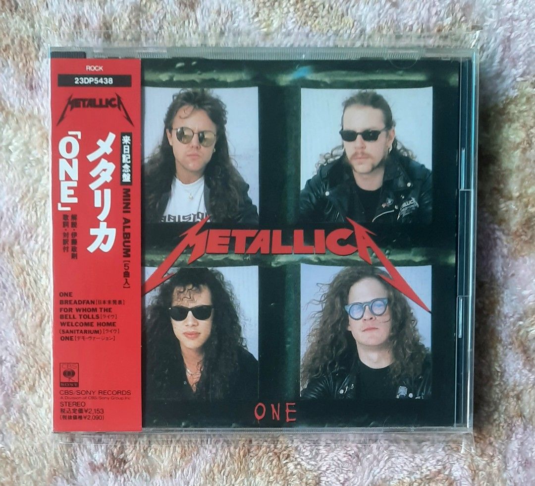 Metallica - One CD, Hobbies & Toys, Music & Media, CDs & DVDs on Carousell