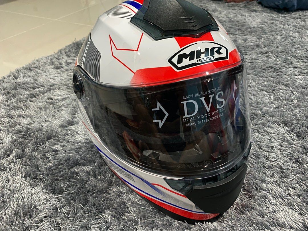 MHR Full Face Helmet, Motorbikes on Carousell