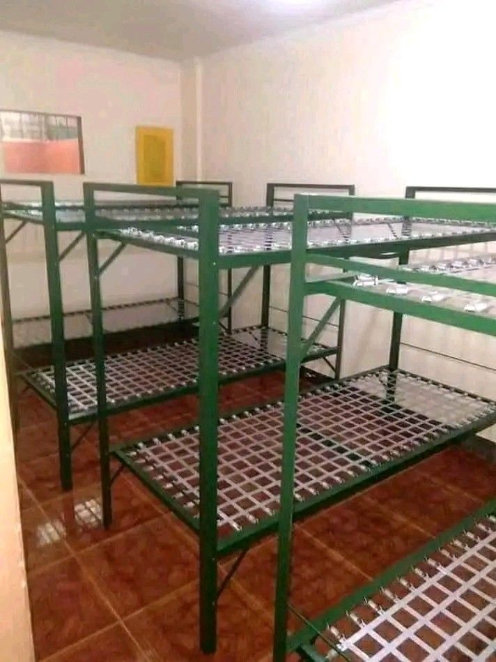 MILITARY SPRING DOUBLE DECK BED, Furniture & Home Living, Furniture ...