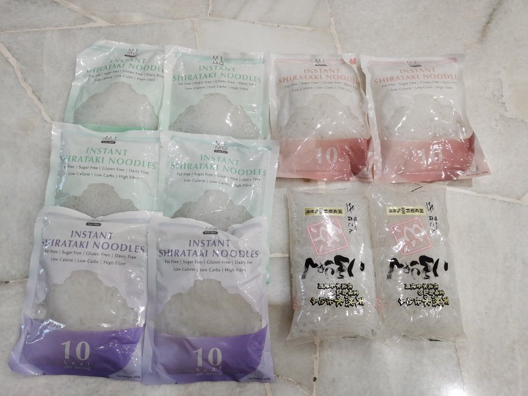 Mimo Konjac mihoon,udon,kuey teow 200g, Food & Drinks, Rice & Noodles ...