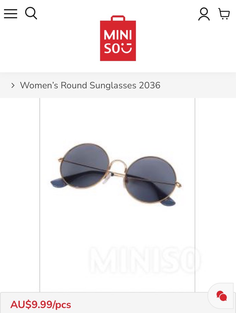 Miniso fashionable eyeglasses, Women's Fashion, Watches & Accessories ...