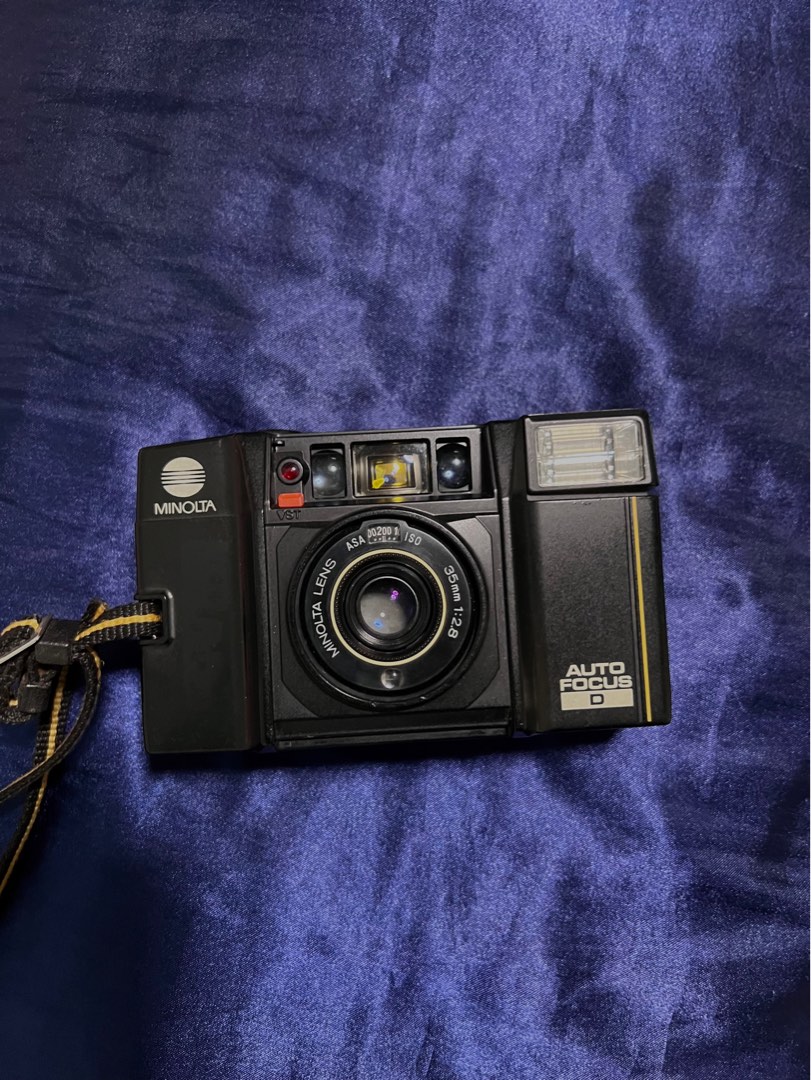 Minolta AF-S Quartz Film Camera, Photography, Cameras on Carousell