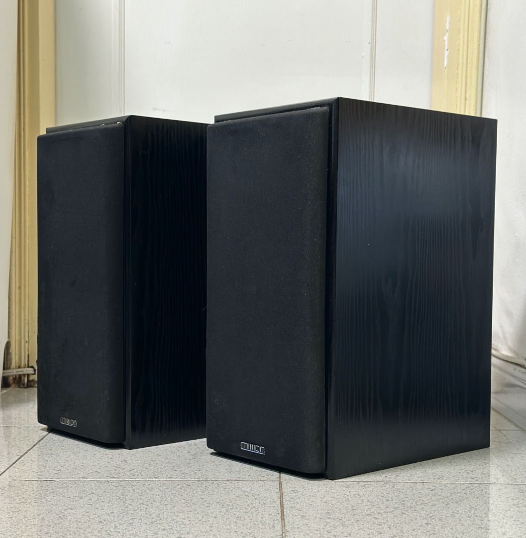 (一口價$420)Mission 732 Vintage 喇叭 Bookshelf/Floorstanding Speakers, 音響器材 ...
