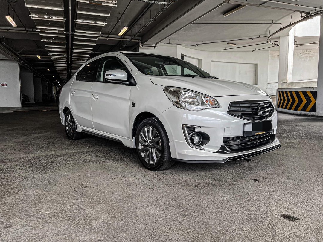 Mitsubishi Attrage 1.2 CVT Sports Auto, Cars, Used Cars on Carousell