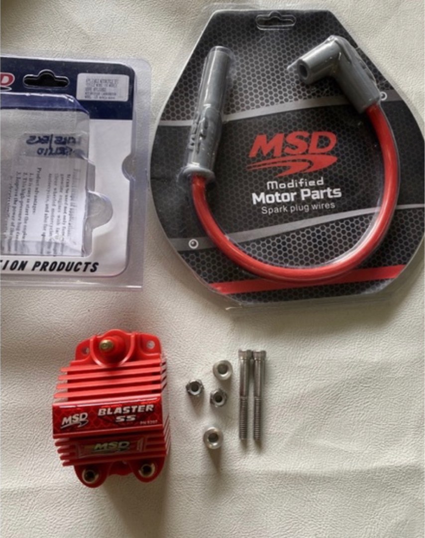 MSD Racing universal plug coil, Motorcycles, Motorcycle Accessories on ...