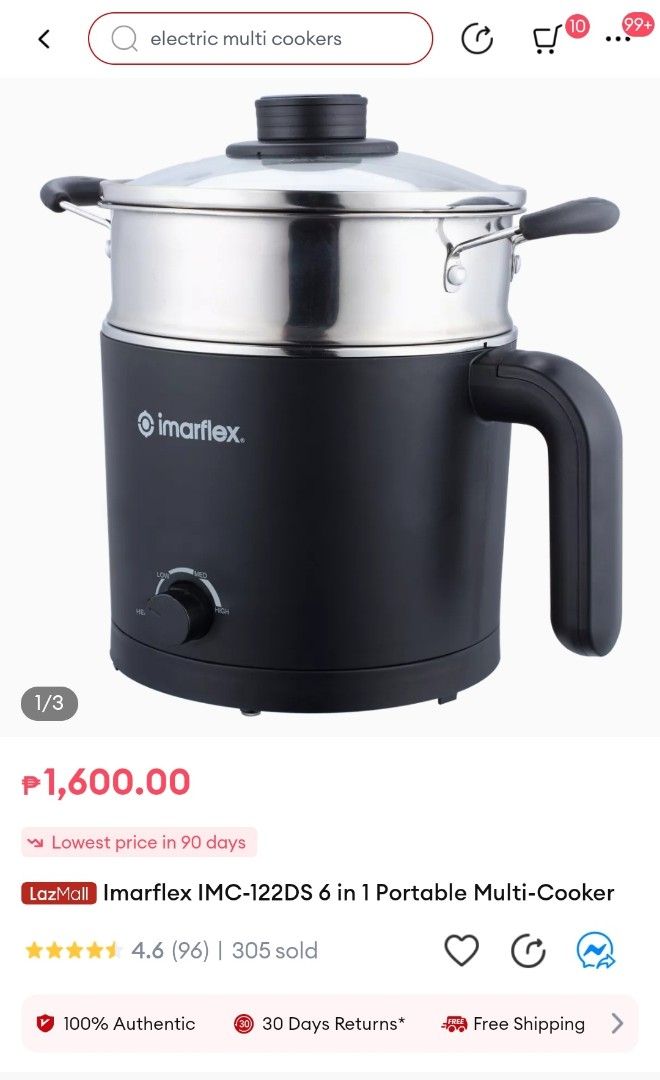 Multi-Cooker (Imarflex) on Carousell
