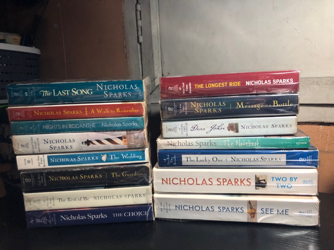 Nicholas Sparks Book Bundle on Carousell