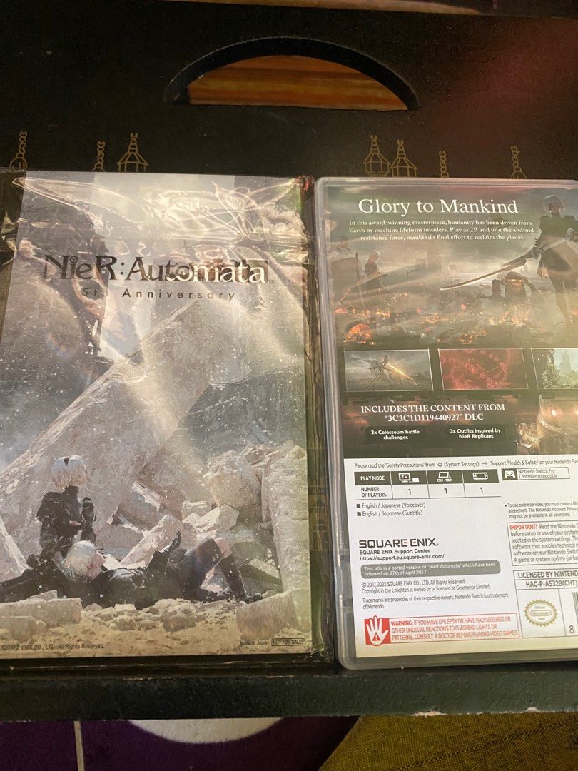 Nier Automata FREE PRE ORDER CARD!!, Video Gaming, Video Games ...