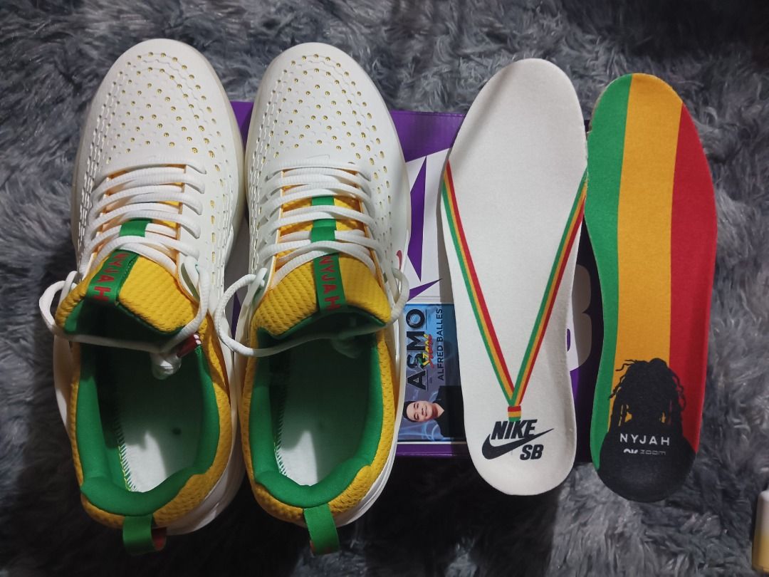 Nike SB Zoom Nyjah 3 PRM 'Rasta', Men's Fashion, Footwear, Sneakers on ...