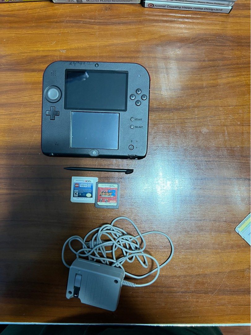 Nintendo Old Regular 2DS Black/Red (US Version & Non Cfw), Video Gaming ...