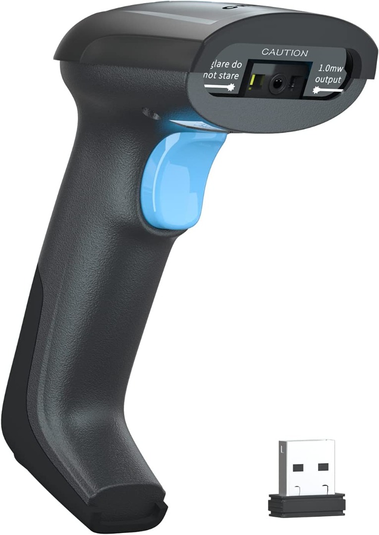 (No Box) CHITENG Barcode Scanner, Barcode Scanner Wireless, Bar Code ...