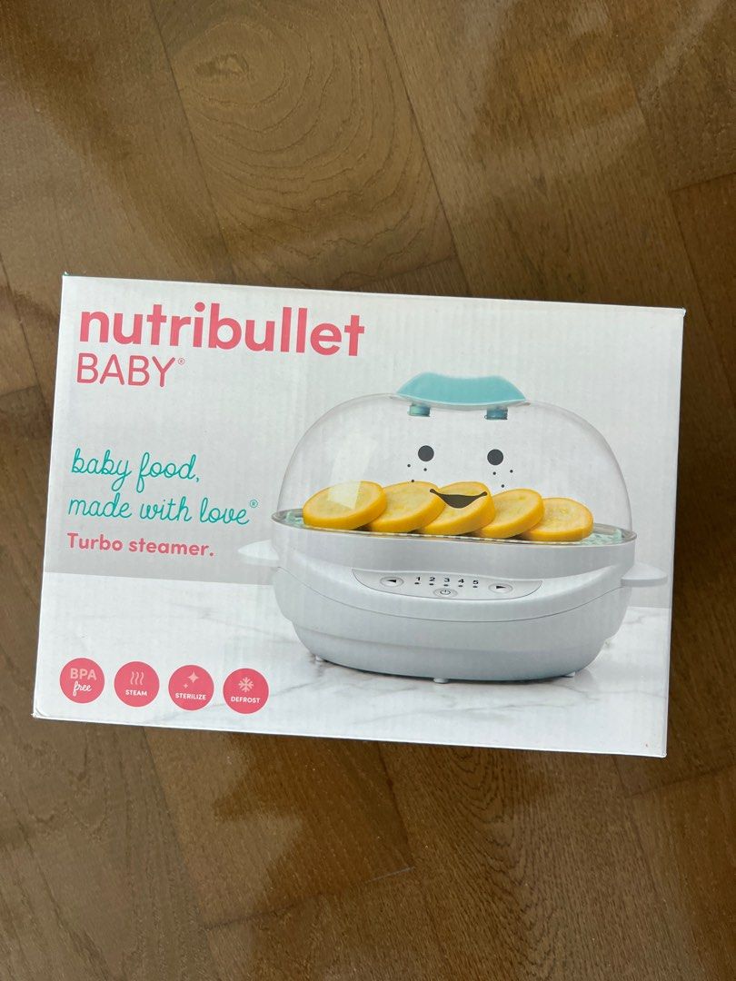 Nutribullet Baby Turbo Steamer, Babies & Kids, Nursing & Feeding ...