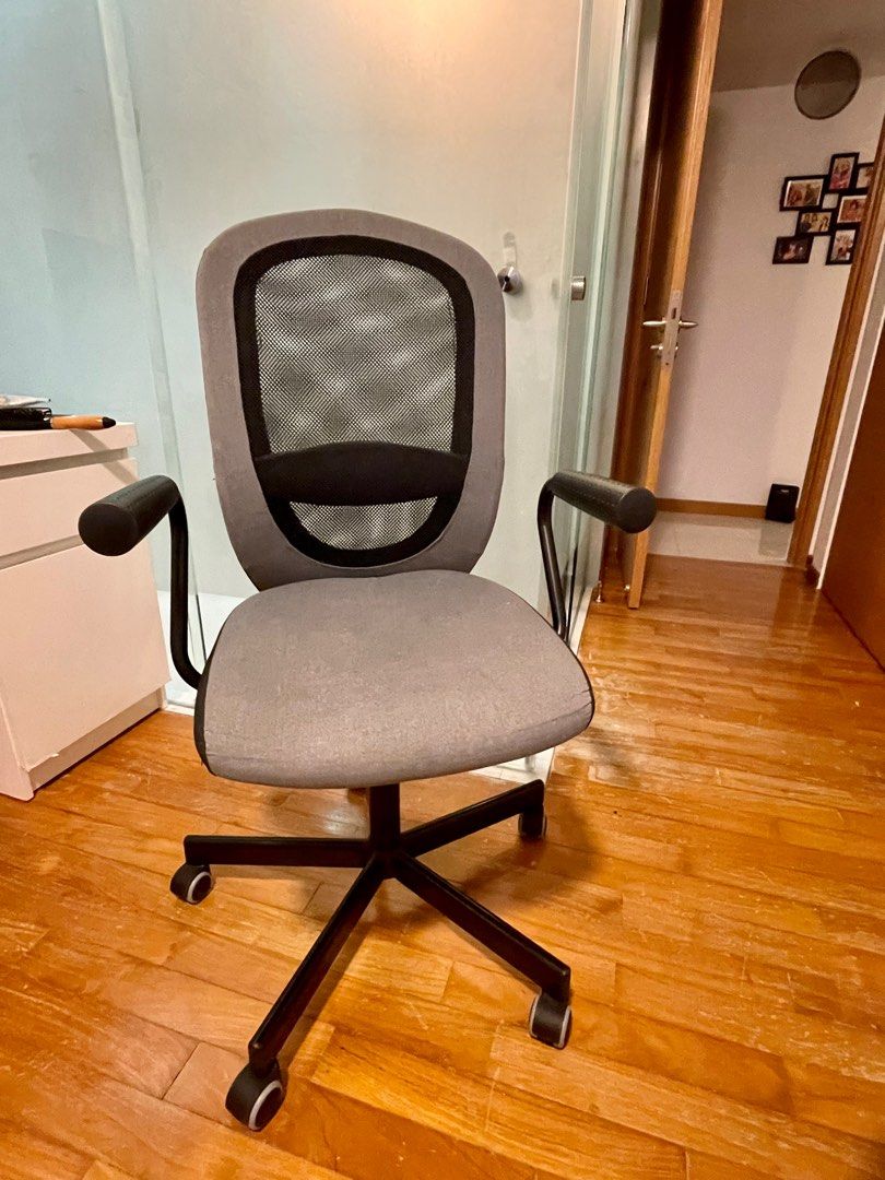 Ikea Flintan Office Chair with armrests, Furniture & Home Living ...