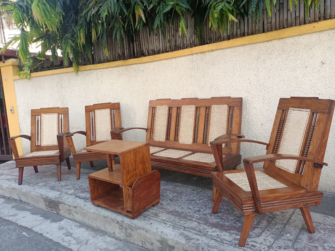 Old Narra Ambassador Set, Furniture & Home Living, Furniture, Sofas on ...
