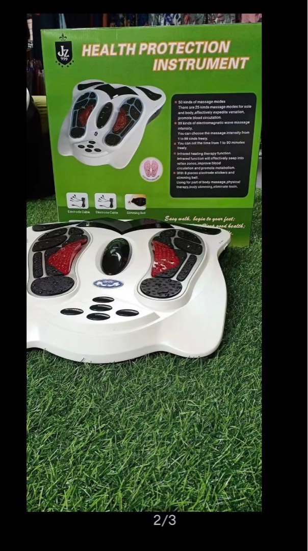 Original & Brand New - Health Protection Instrument (Vibra Foot ...