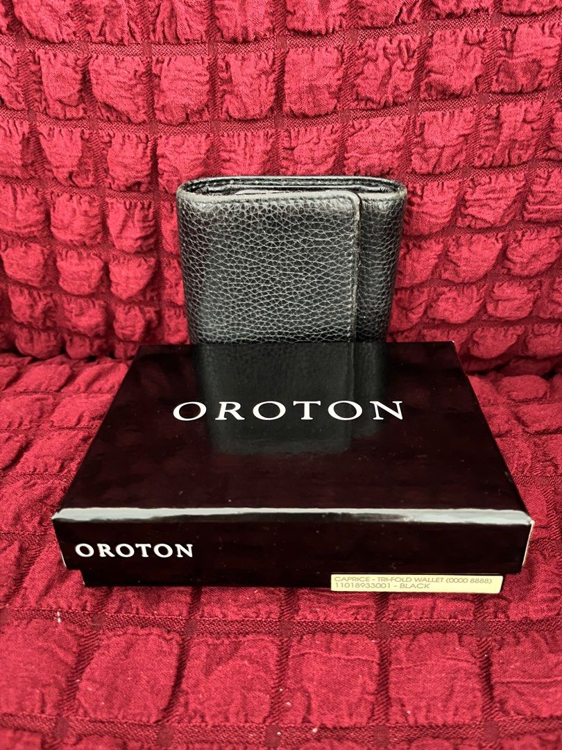 OROTON TRI-FOLD WALLET Pre Love, Men's Fashion, Watches & Accessories ...