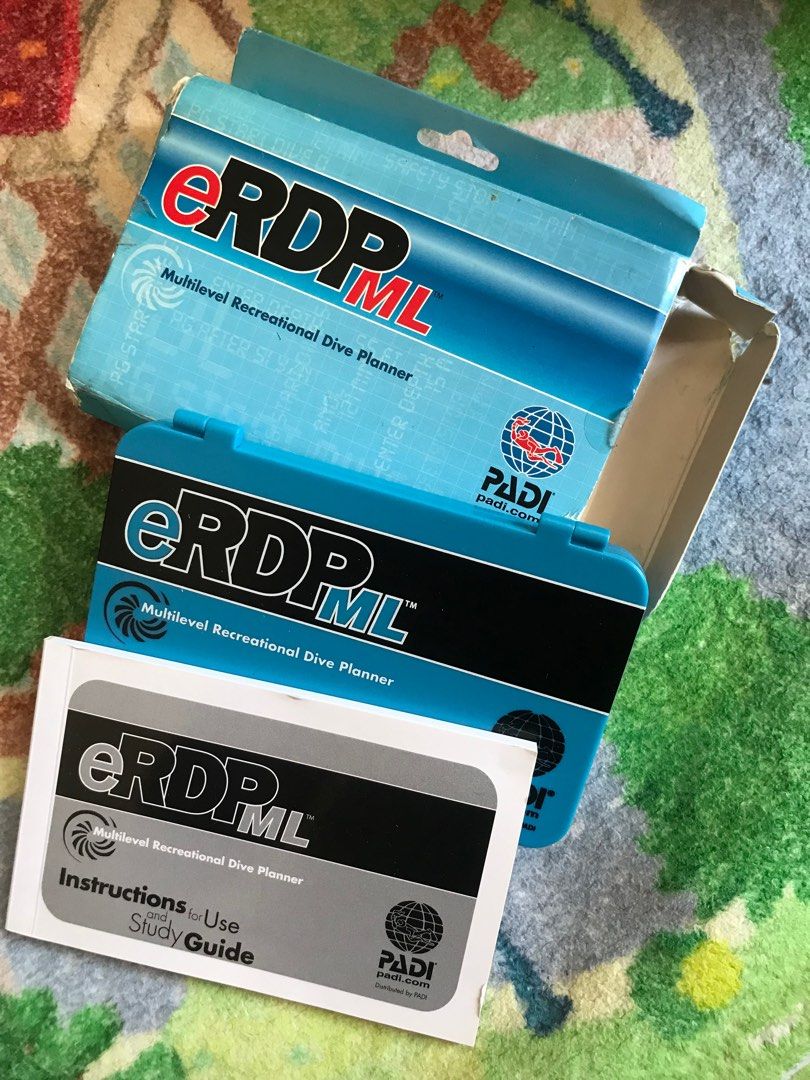 PADI eRDPml Multilevel Recreational Dive Planner, Sports Equipment ...