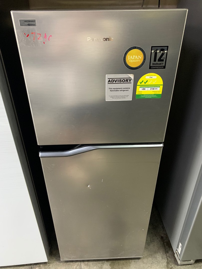 Panasonic 2Ticks Econavi Inverter Fridge, 187L, TV & Home Appliances ...