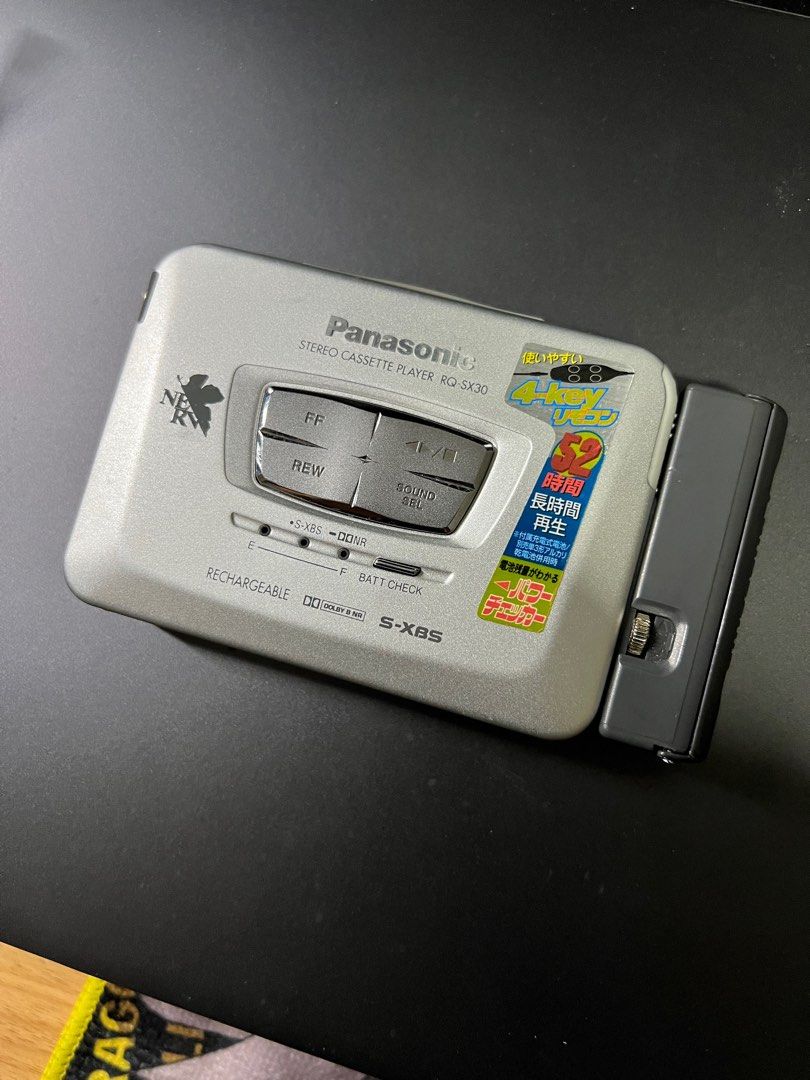 Panasonic Walkman rq-sx30 portable cassette tape player, Audio ...