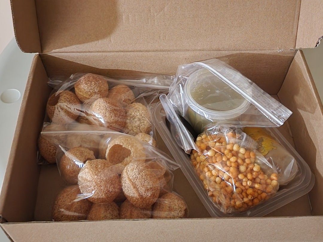 Pani Puri Set, Food & Drinks, Local Eats on Carousell
