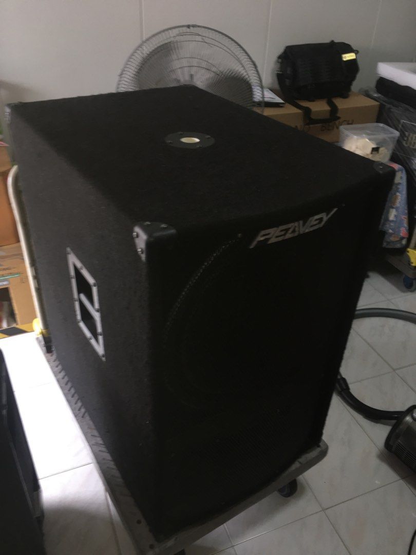 Peavey SP118X passive Sub, Hobbies & Toys, Music & Media, Music ...