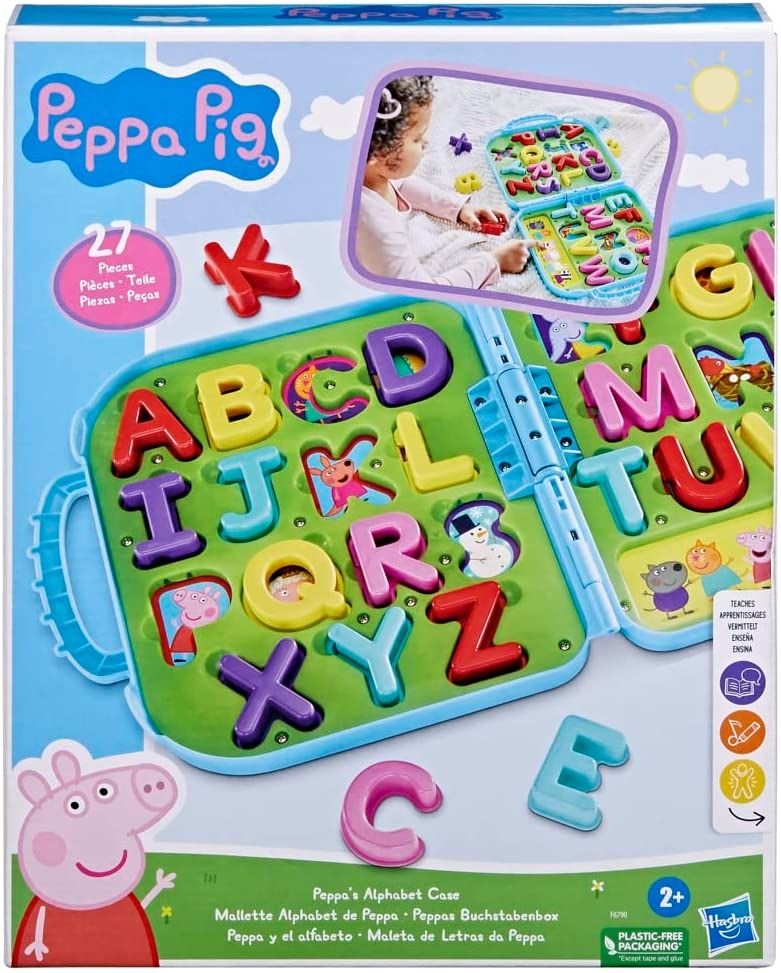 Peppa Pig Peppa’s Alphabet Case, Hobbies & Toys, Toys & Games on Carousell
