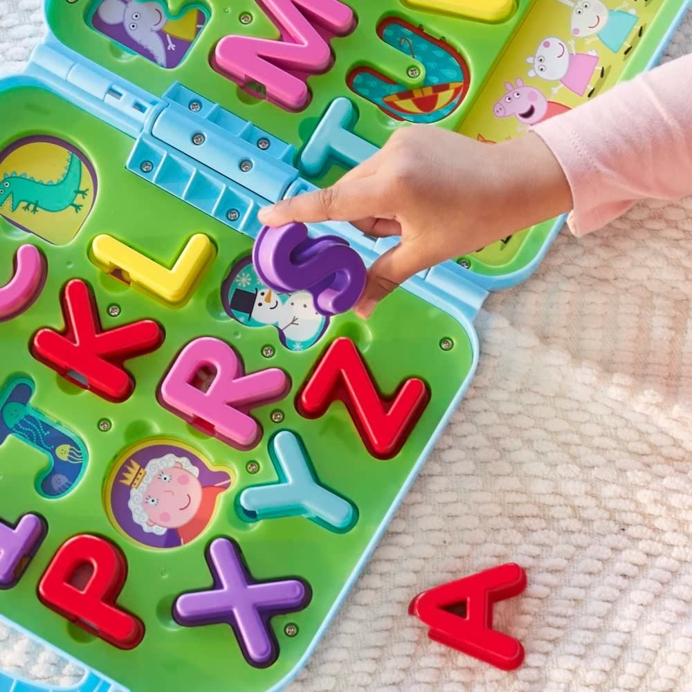 Peppa Pig Peppa’s Alphabet Case, Hobbies & Toys, Toys & Games on Carousell