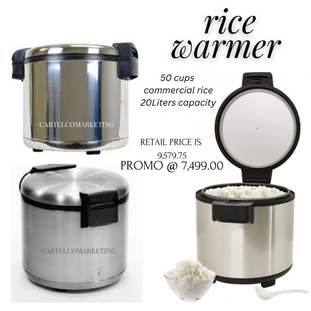 Permission to post admin. FOOD SERVICE RICE COOKER, RICE WARMER ...