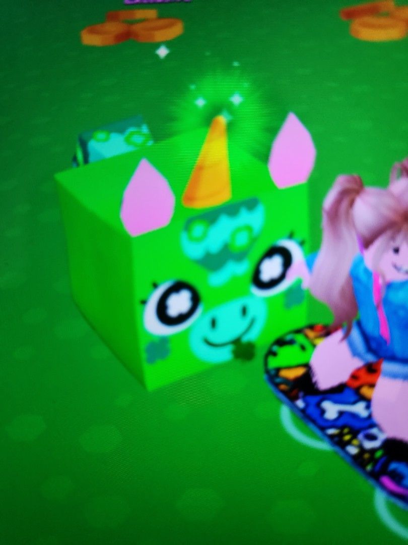 Pet Simulator X,Huge clover unicorn, Video Gaming, Video Games, Others ... Pet Simulator X,Huge clover unicorn, Video Gaming, Video Games, Others ...