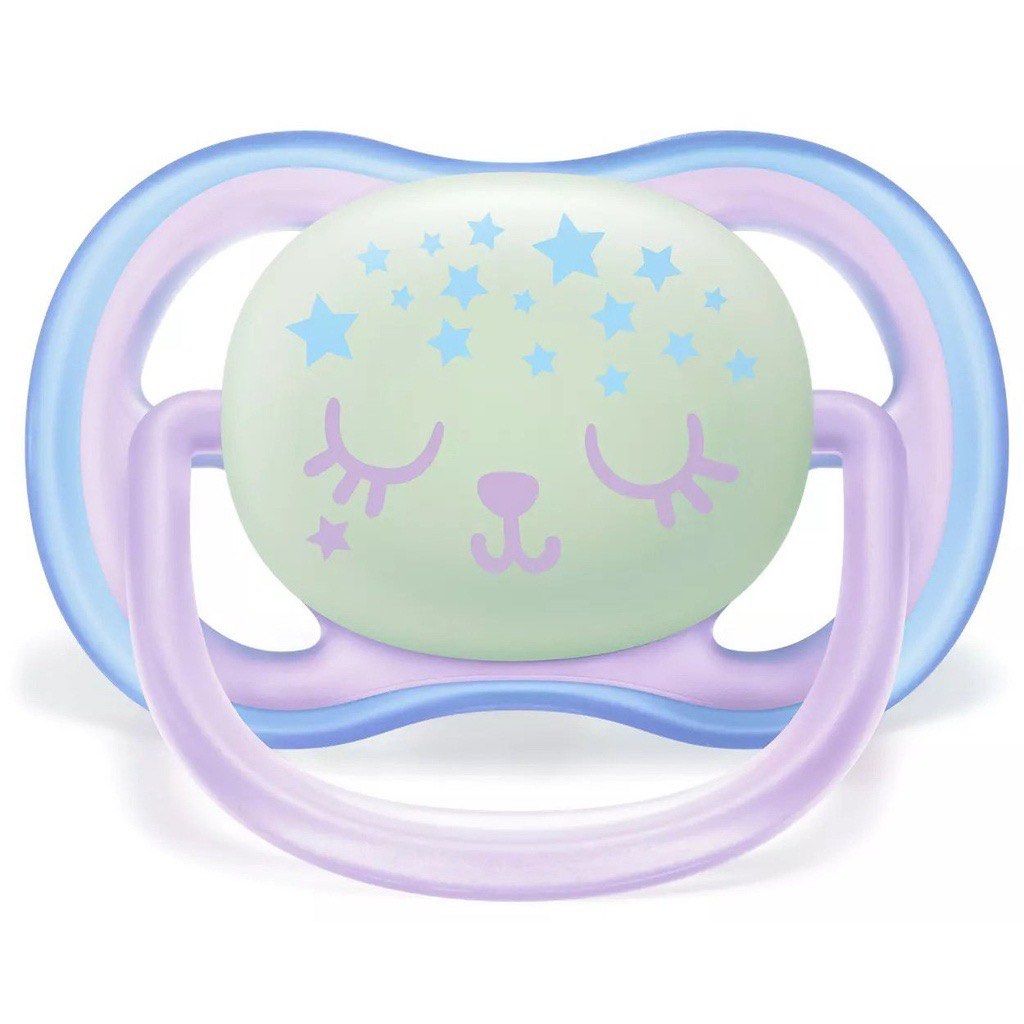 Philips Avent Ultra Air Night Pacifiers Orthodontic Soothers 0-6M ...