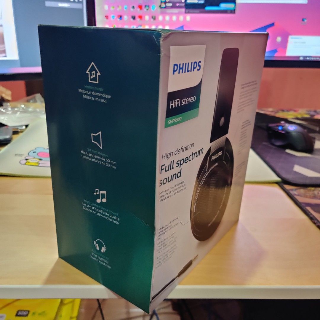 PHILIPS SHP9500, Audio, Headphones & Headsets on Carousell
