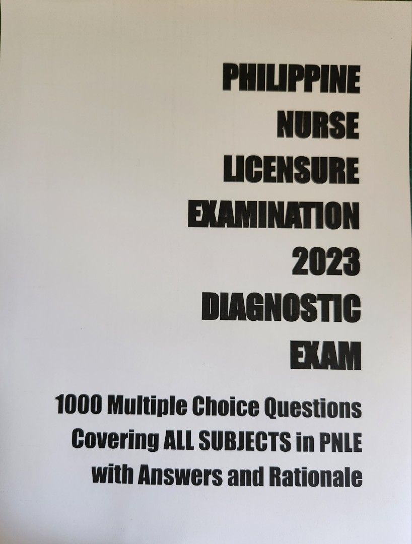PNLE Reviewer 2023, Hobbies & Toys, Books & Magazines, Textbooks on Carousell