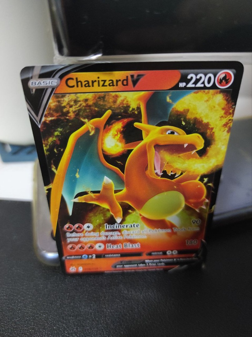 Pokemon Card - Charizard V - 018/159 - Ultra Rare, Hobbies & Toys, Toys ...