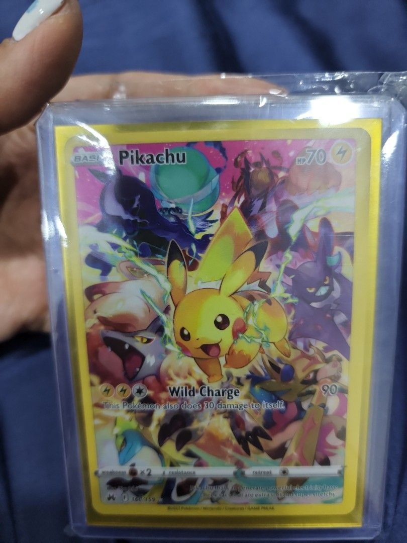 Pokemon card Crown Zenith Pikachu, Hobbies & Toys, Memorabilia ...