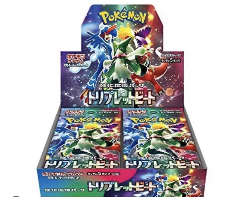 Pokemon Triple Beat Booster Box, Hobbies & Toys, Toys & Games on Carousell
