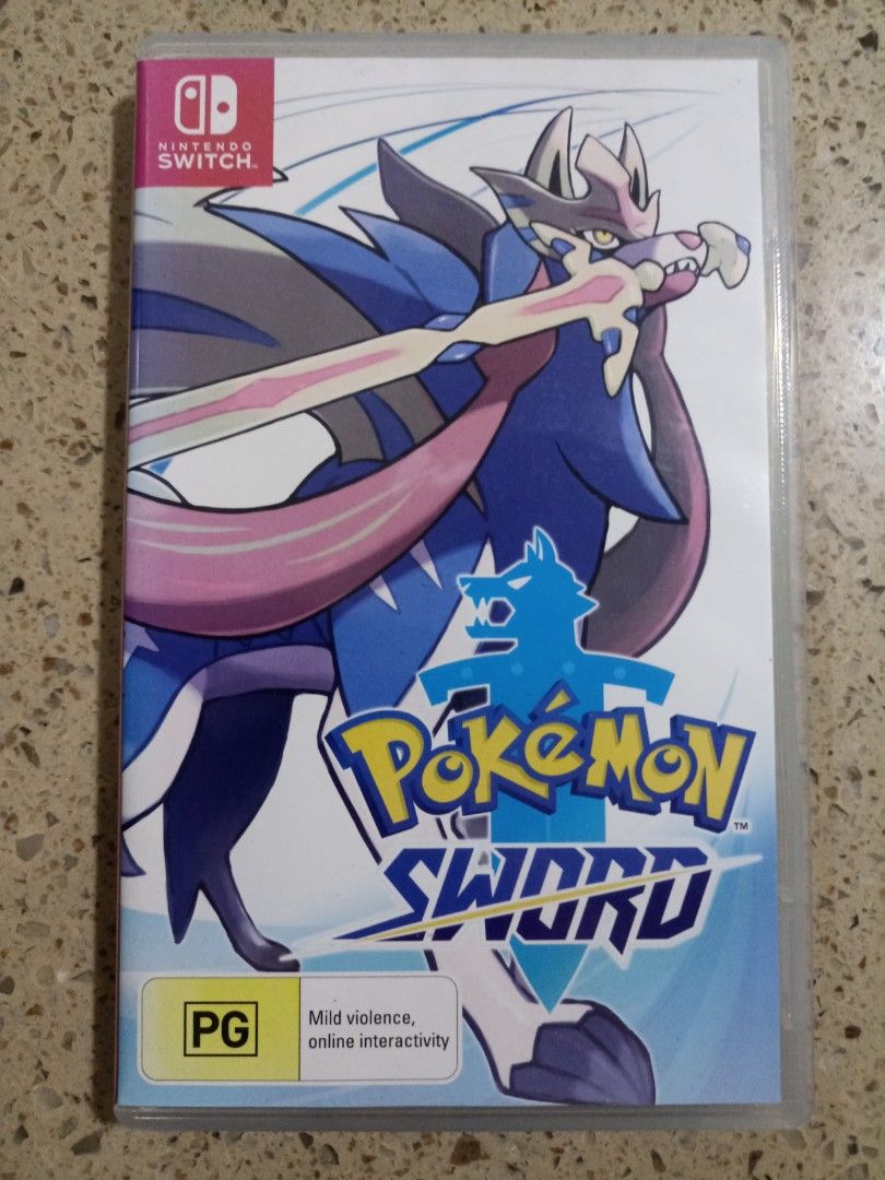 Pokemon Sword for Nintendo Switch, Video Gaming, Video Games, Nintendo ...