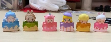 Popmart Pop Mart Berry Cake Mini Figurines Figures, Hobbies & Toys ...