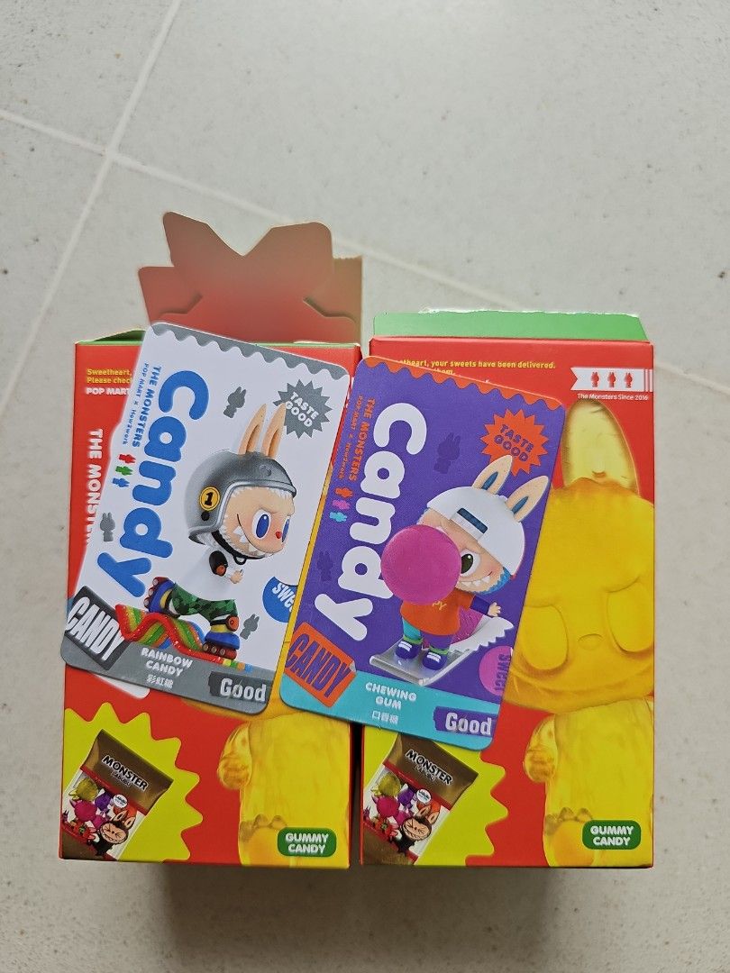 Popmart The Monsters Candy - Rainbow Candy, Chewing Gum, Hobbies & Toys ...