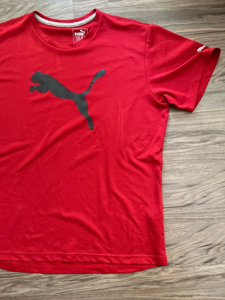 Puma Man L, Fesyen Pria, Pakaian , Atasan di Carousell