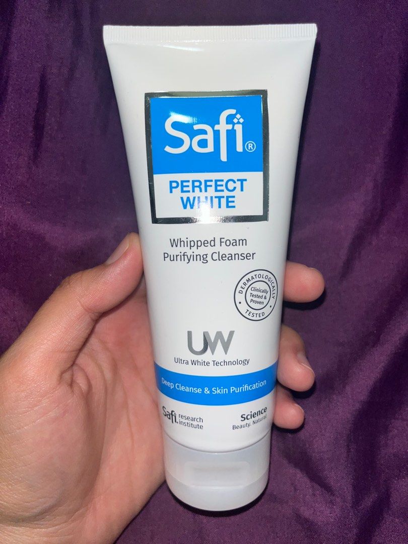 Purifying Cleanser SAFI perfect white deep cleanse 100g, Beauty ...