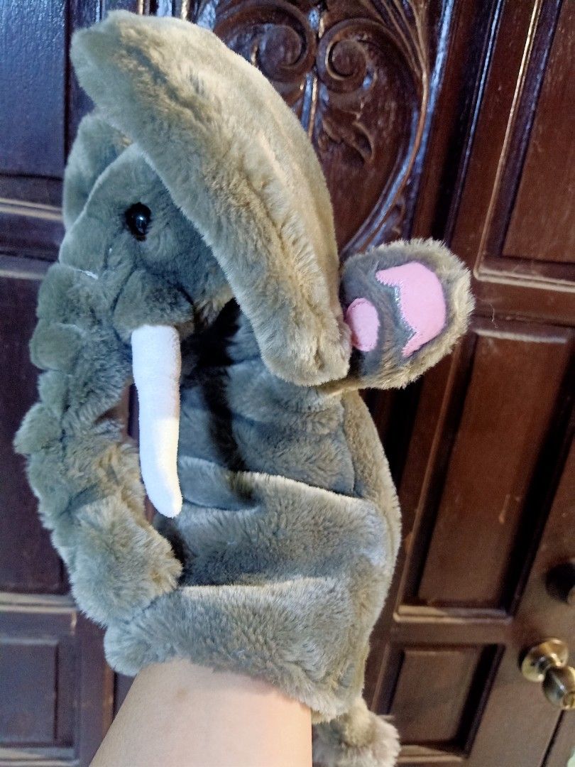 REALISTIC ELEPHANT HAND PUPPET on Carousell