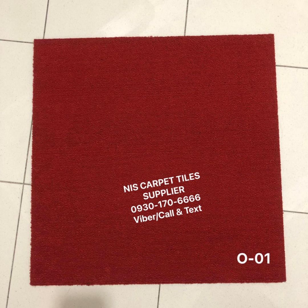 RED CARPET TILES, Furniture & Home Living, Home Decor, Carpets, Mats ...