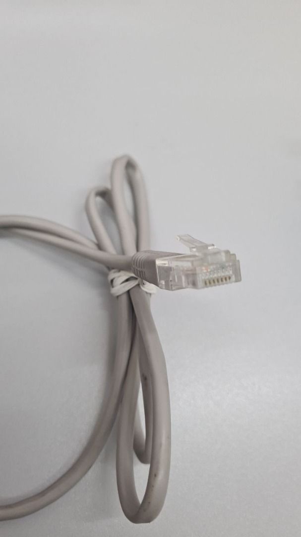 RJ45 Cable Ethernet cables connect devices computers routers & switches ...