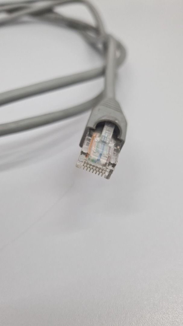 RJ45 Cable Ethernet cables connect devices computers routers & switches ...