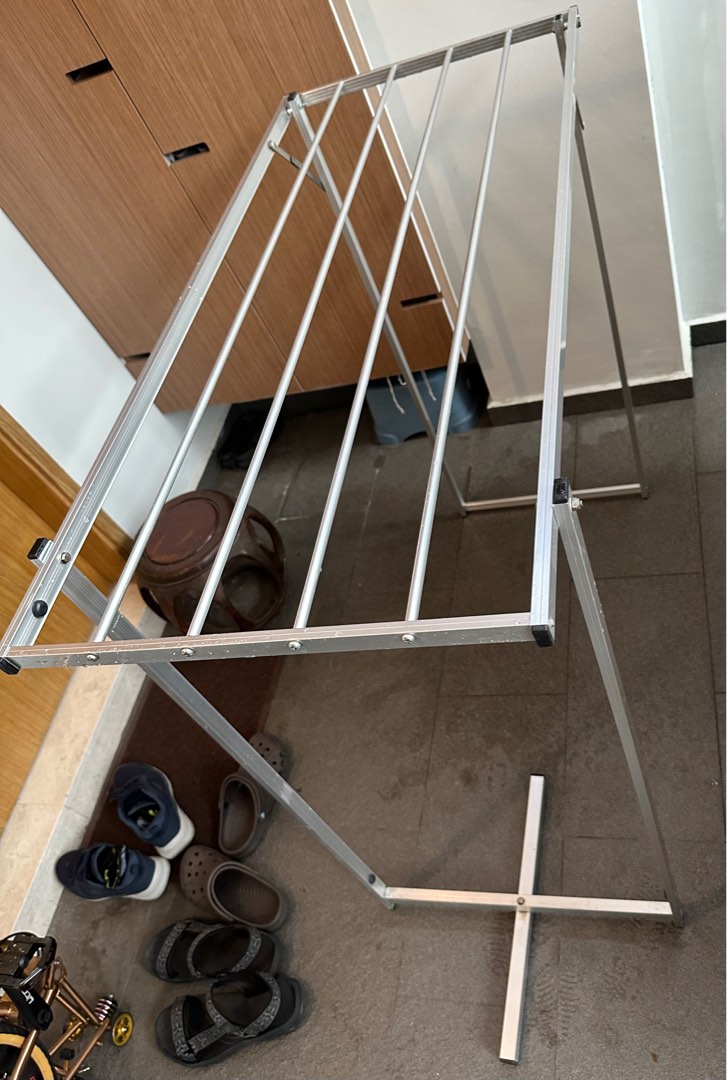 Roman Lightweight aluminium Clothes Drying Rack, Furniture & Home ...