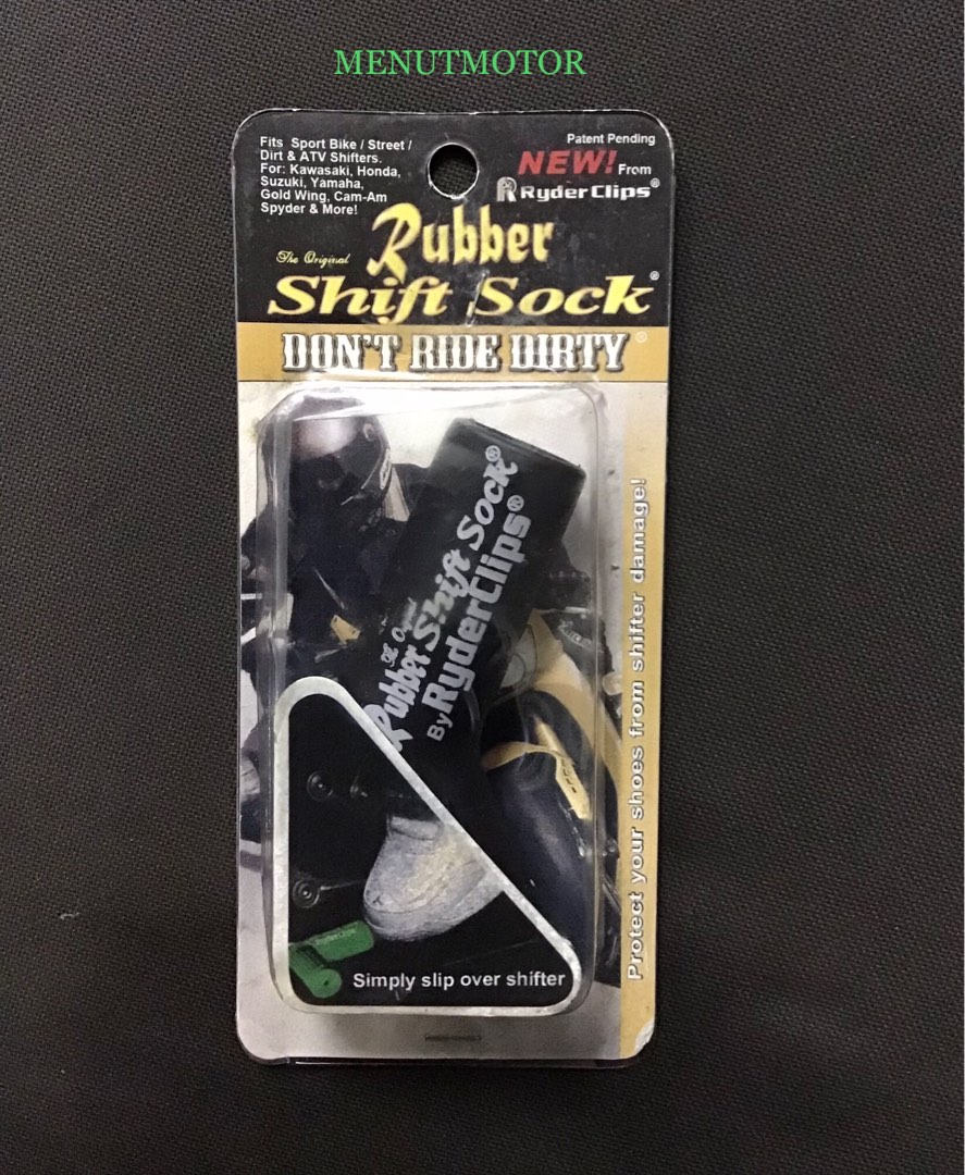 Rubber Shift Sock, Motorcycles, Motorcycle Accessories on Carousell
